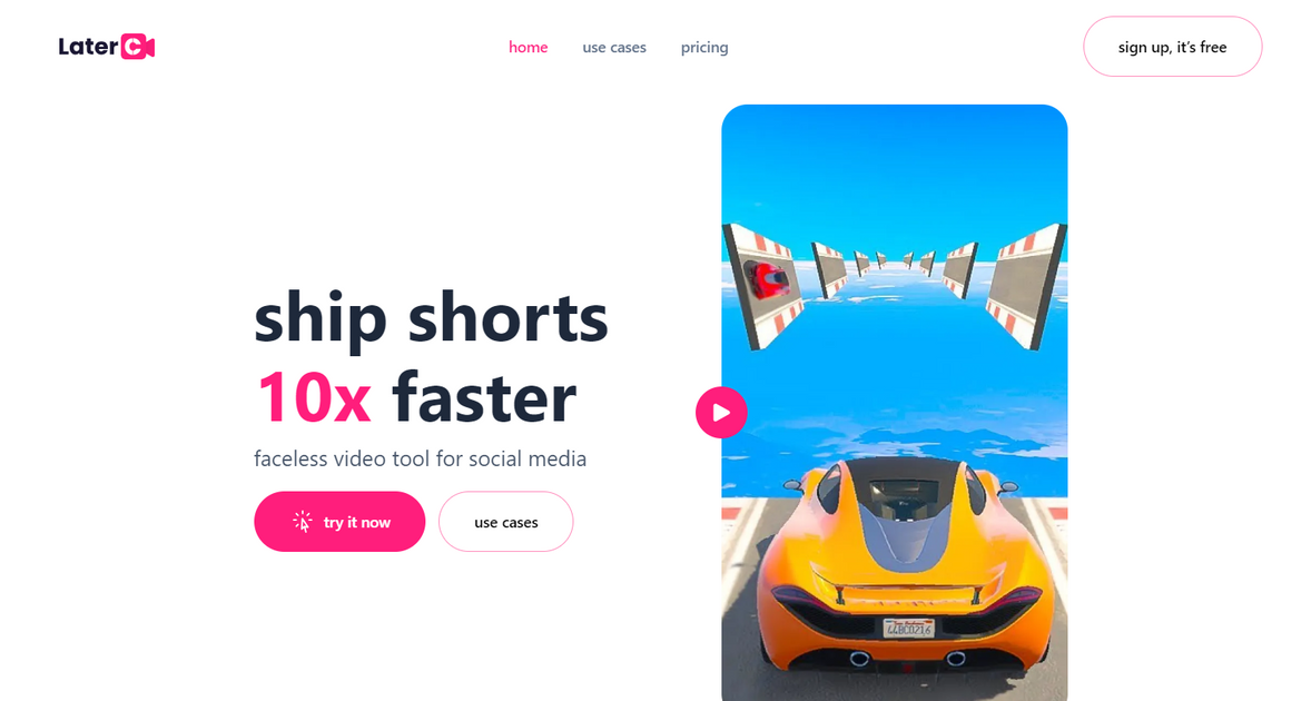 Latercut - Ship shorts 10x faster with AI | Steemhunt